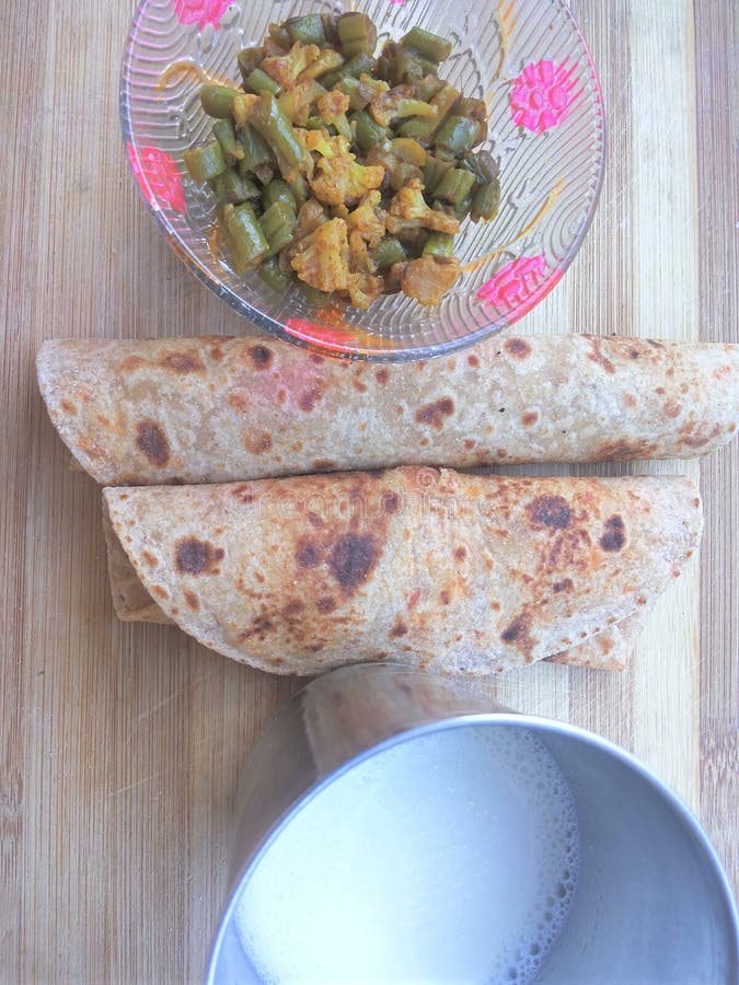 Indian meal stock image. Image of bean, meal, beans, cauliflower - 63303299