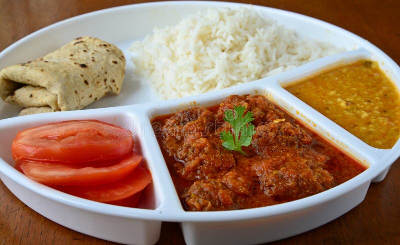 Indian meal stock photo. Image of closeup, korma, butter - 32193992