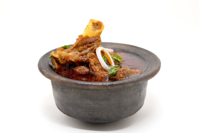 Indian Meat Dish or Mutton Curry Stock Photo - Image of cuisine ...