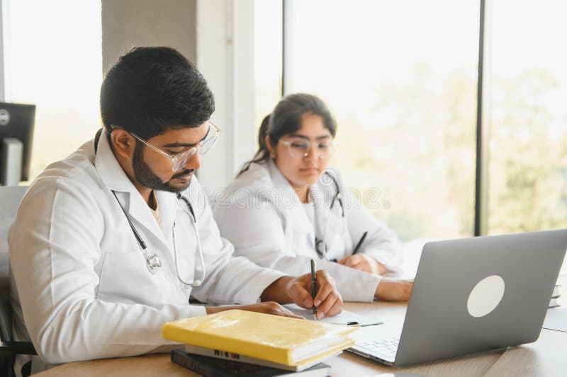 Indian Medical Student. Indian Doctor Stock Image - Image of person ...