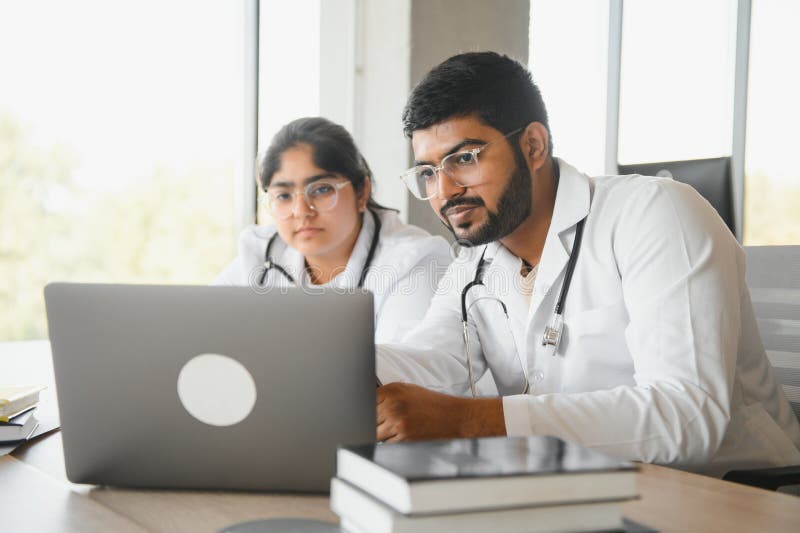 Indian Medical Student. Indian Doctor Stock Photo - Image of health ...