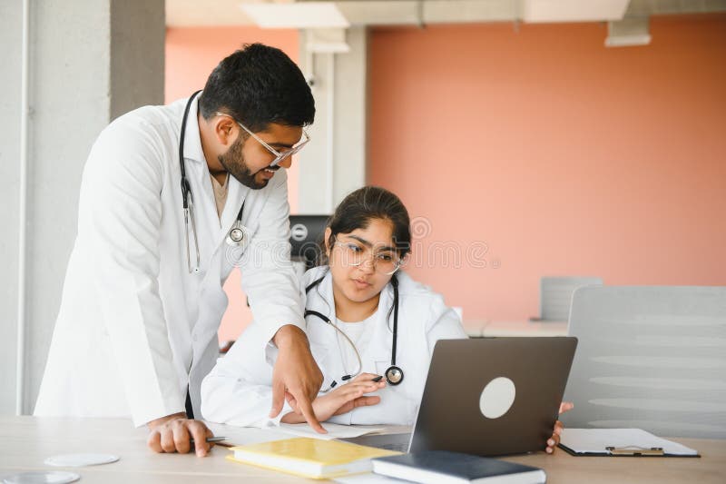 Indian Medical Student. Indian Doctor Stock Photo - Image of hospital ...