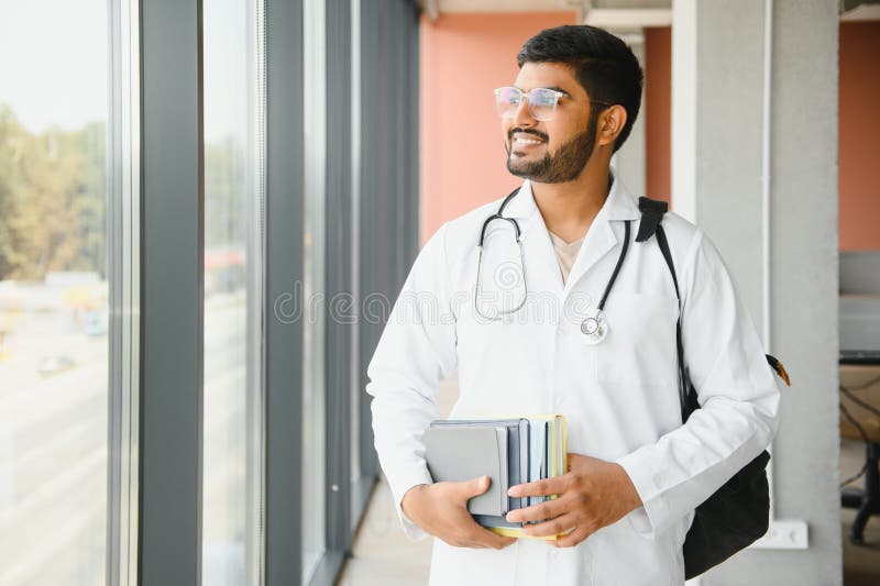 Indian Medical Student. Indian Doctor Stock Image - Image of surgery ...