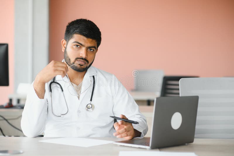 Indian Medical Student. Indian Doctor Stock Photo - Image of specialist ...
