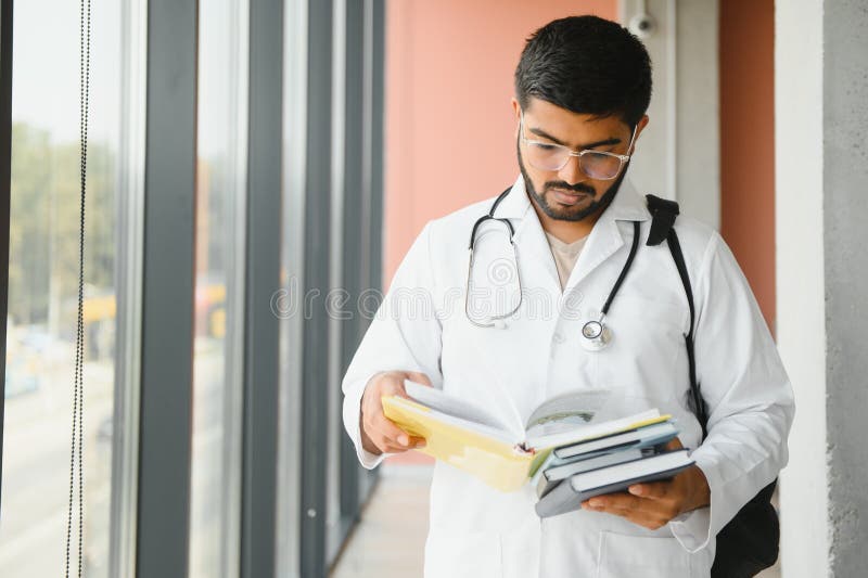 Indian Medical Student. Indian Doctor Stock Image - Image of specialist ...