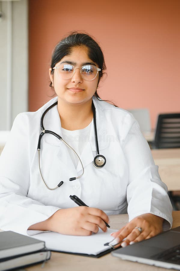 Indian Medical Student. Indian Doctor Stock Image - Image of ...