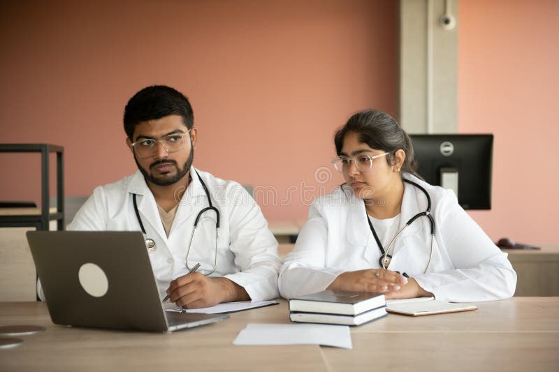 Indian Medical Student. Indian Doctor Stock Photo - Image of surgery ...