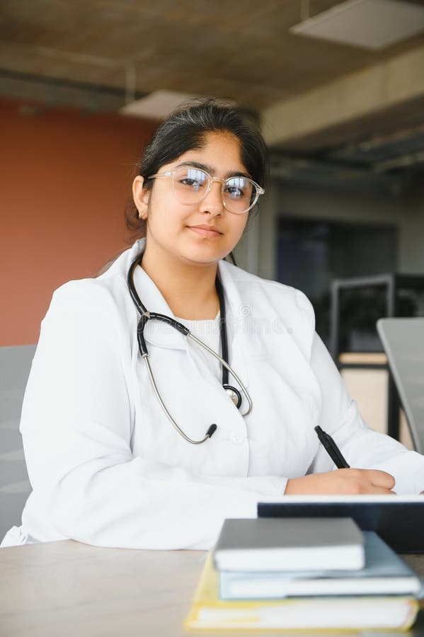 Indian Medical Student. Indian Doctor Stock Image - Image of uniform ...