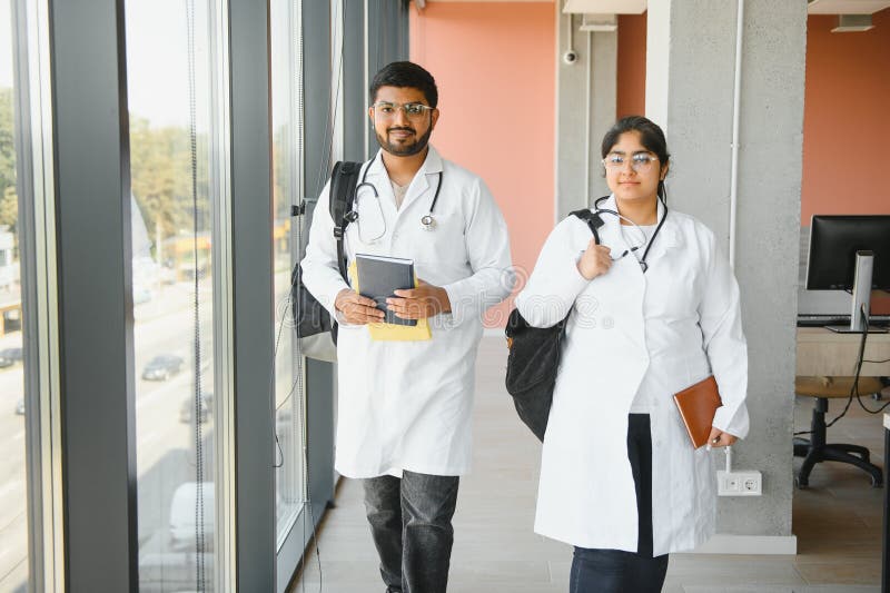 Indian Medical Student. Indian Doctor Stock Photo - Image of care ...