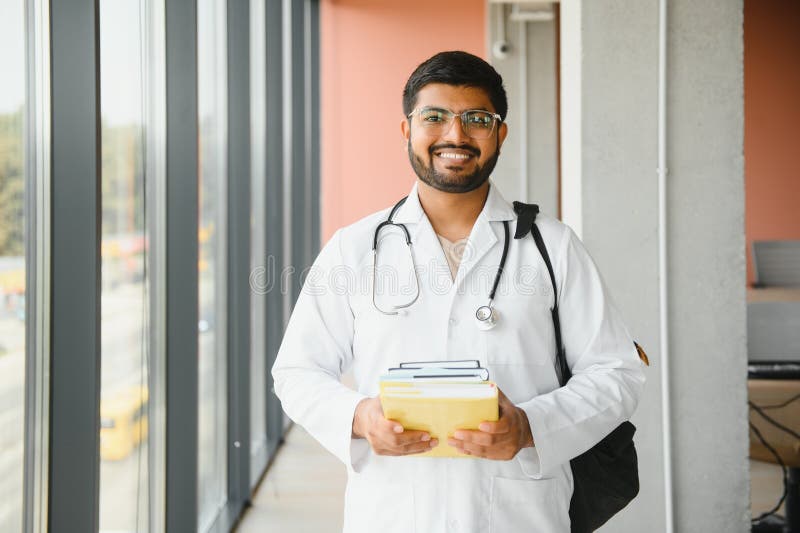 Indian Medical Student. Indian Doctor Stock Image - Image of student ...