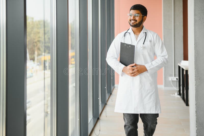 Indian Medical Student. Indian Doctor Stock Photo - Image of ...