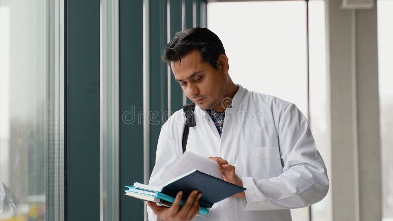 Indian Medical Interns Studying in a University Classroom Together ...