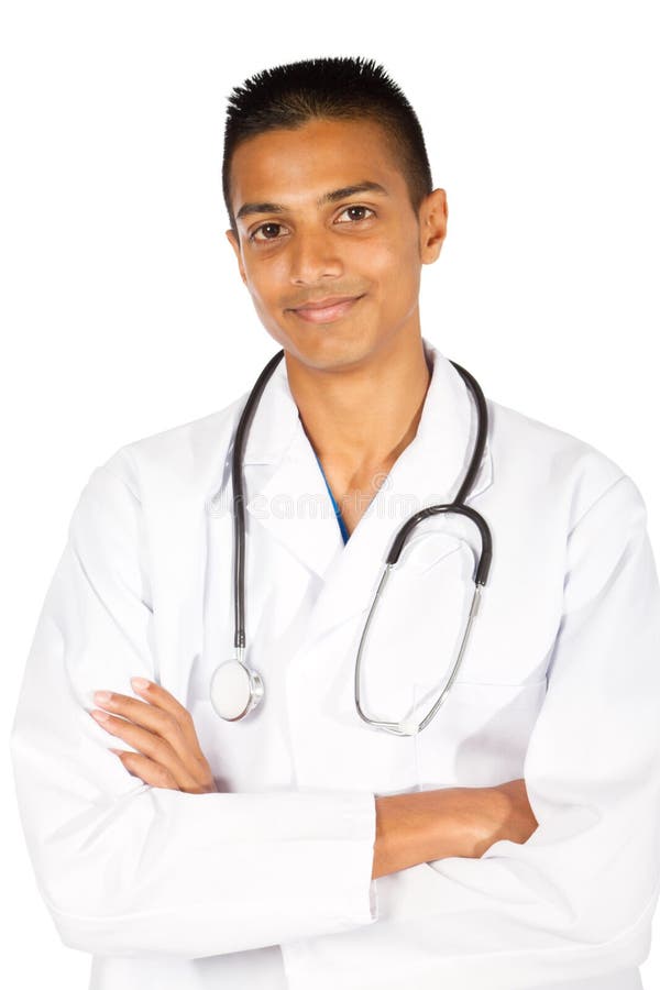 Indian male nurse stock image. Image of portrait, medicine - 16124105