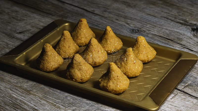 Indian Modak for Ganesh Pooja Stock Photo - Image of festive, ganapati ...