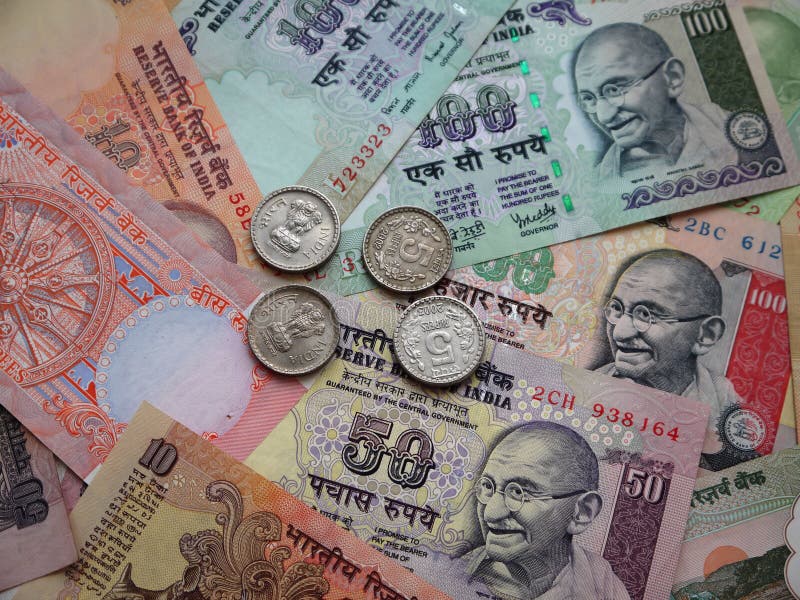 Indian money. stock image. Image of rupee, bank, india - 27608875