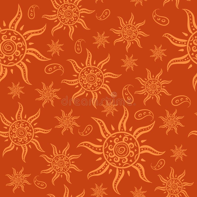 Orange Indian Pattern Stock Illustrations – 17,200 Orange Indian ...