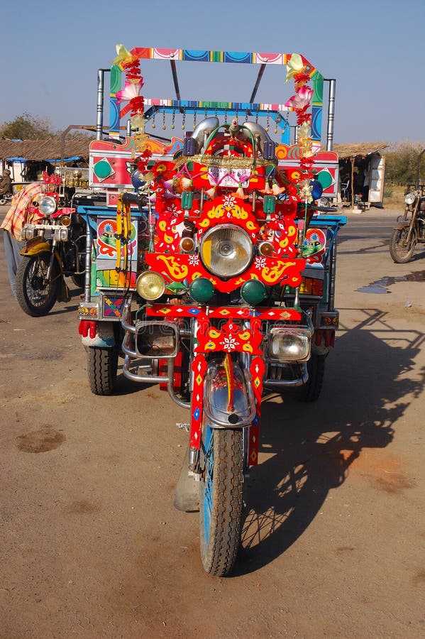 Indian motor rickshaw stock photo. Image of motor, rickshaw - 5442836