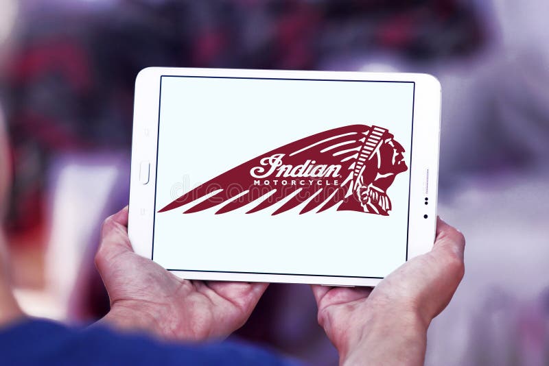 Indian motorcycle logo editorial stock photo. Image of buell - 95790928