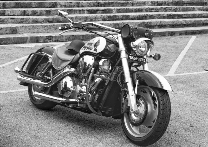 Indian Motorcycle with Saddlebags Editorial Stock Image - Image of ...