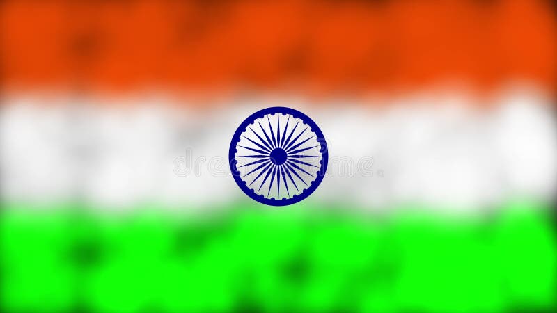 Indian National Flag Motion Graphics Background Stock Video - Video of ...