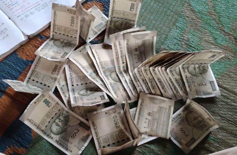 Indian notes stock image. Image of money, currency, notes - 291002933