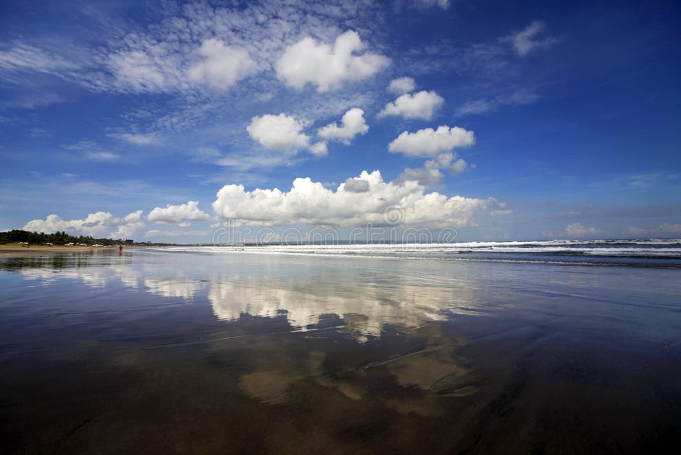 Indian ocean stock image. Image of sand, indonesia, horizon - 9058403