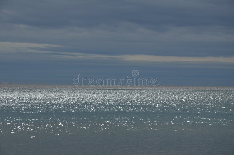 Indian Ocean during the Sunset Stock Image - Image of cloudy, vacation ...