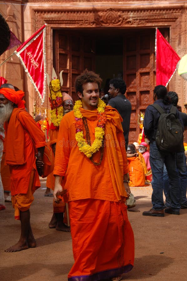 Indian Old Man in Getup editorial stock image. Image of scene - 124864389