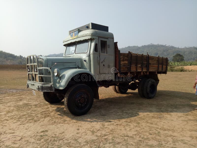 Indian Old Transport 1956 Model Editorial Stock Photo - Image of model ...