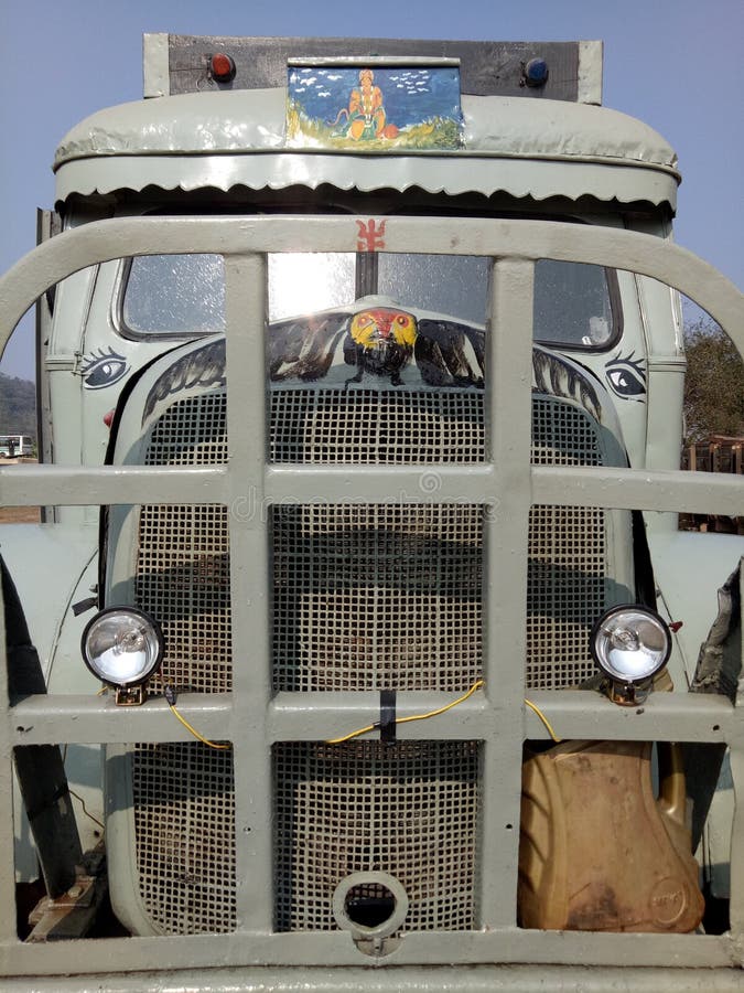 Indian Old Transport 1956 Model Editorial Photography - Image of indian ...