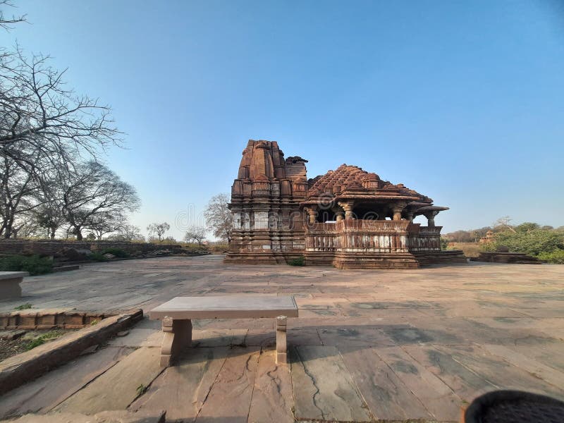 Indian Oldest Temple & X28;menal Rajasthan& X29; Stock Image - Image of ...