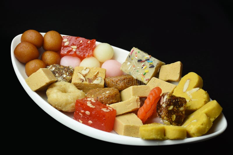 Indian Pakistani Sweets stock photo. Image of indian - 207904084