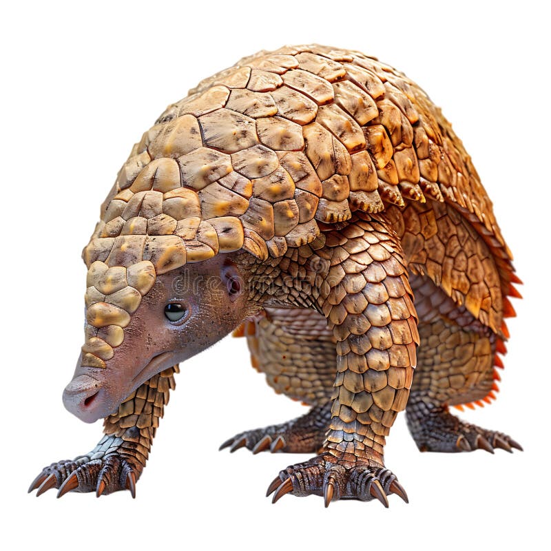 Indian Pangolin Animal on Transparent Background - Ai Generated Stock ...