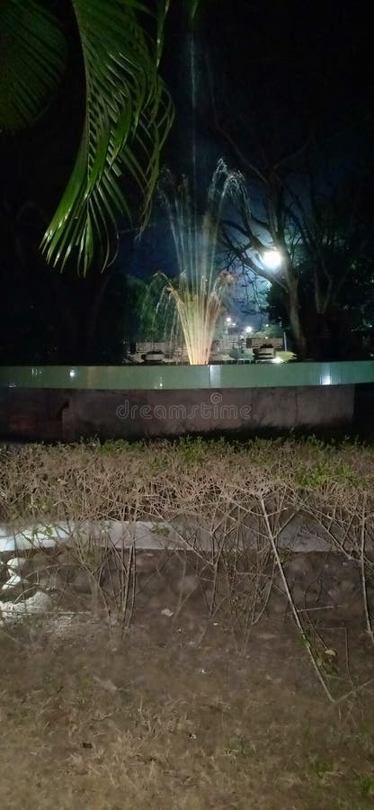 Indian Park Photography at the Night Stock Photo - Image of mobile ...