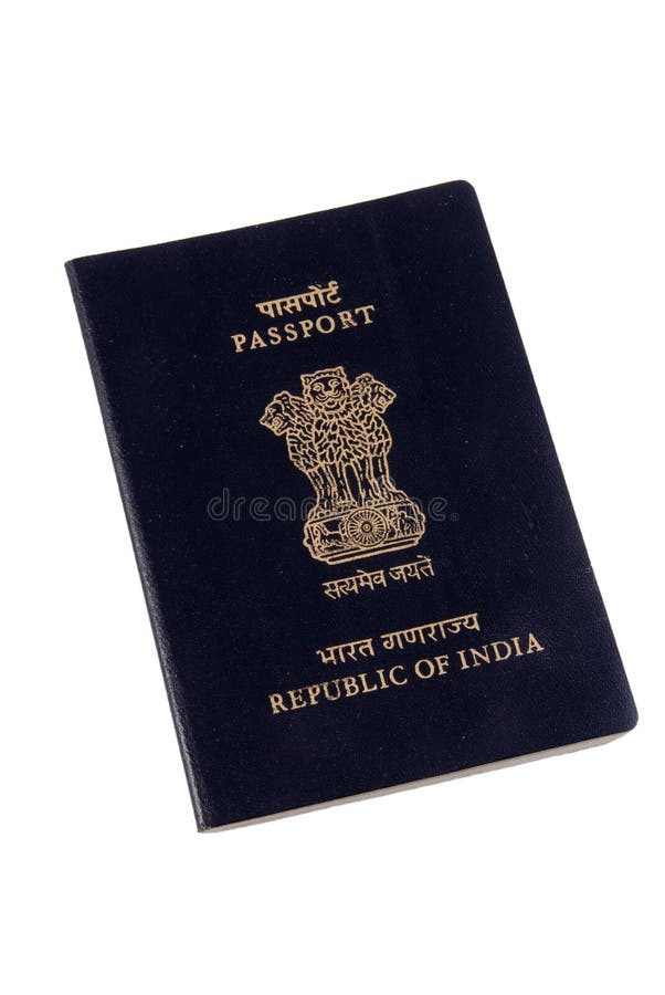 Indian Passport stock photo. Image of citizenship, birth - 13336810