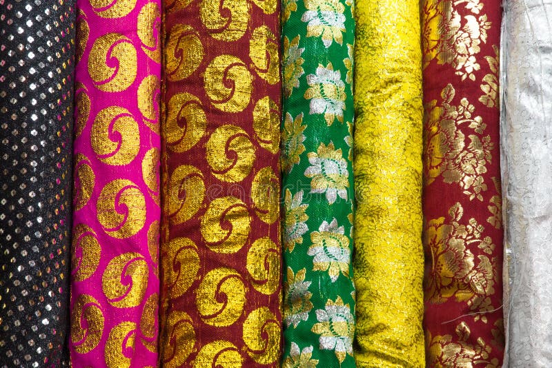 Indian pattern fabric stock photo. Image of flower, napkin - 35499906