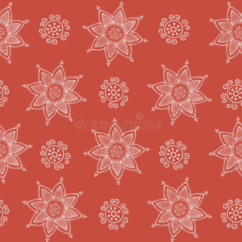 Indian pattern stock vector. Illustration of culture - 49346359