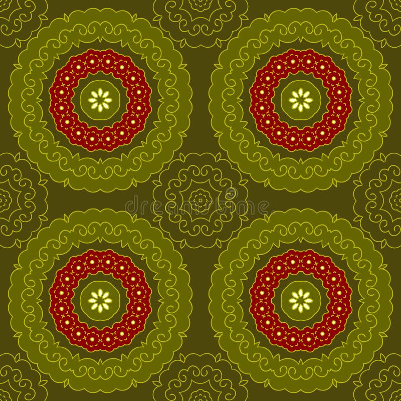 Green Indian Sari Fabric Pattern Stock Illustrations – 159 Green Indian ...