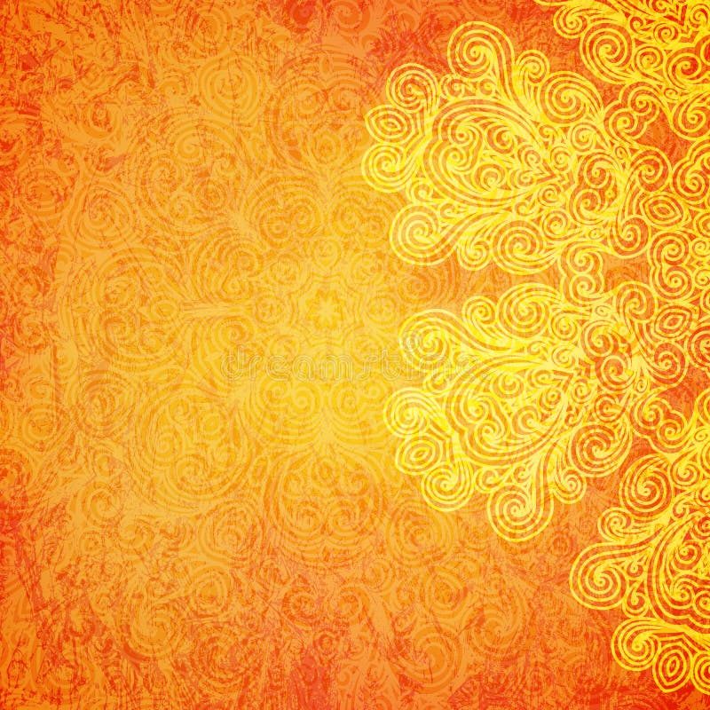 Indian Pattern, Vector Illustration Stock Vector - Illustration of ...