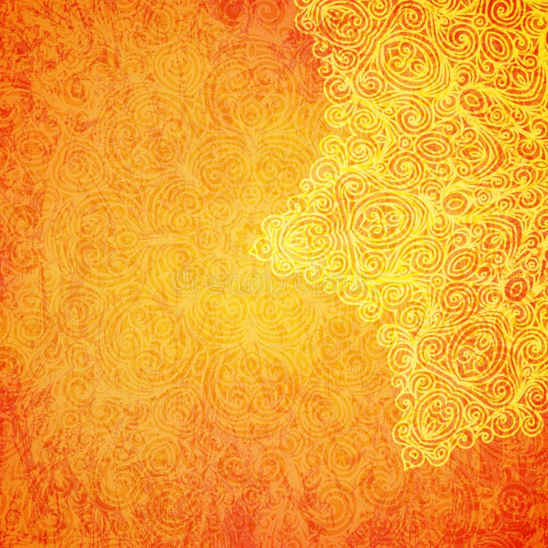 Indian Pattern, Vector Illustration Stock Vector - Illustration of ...