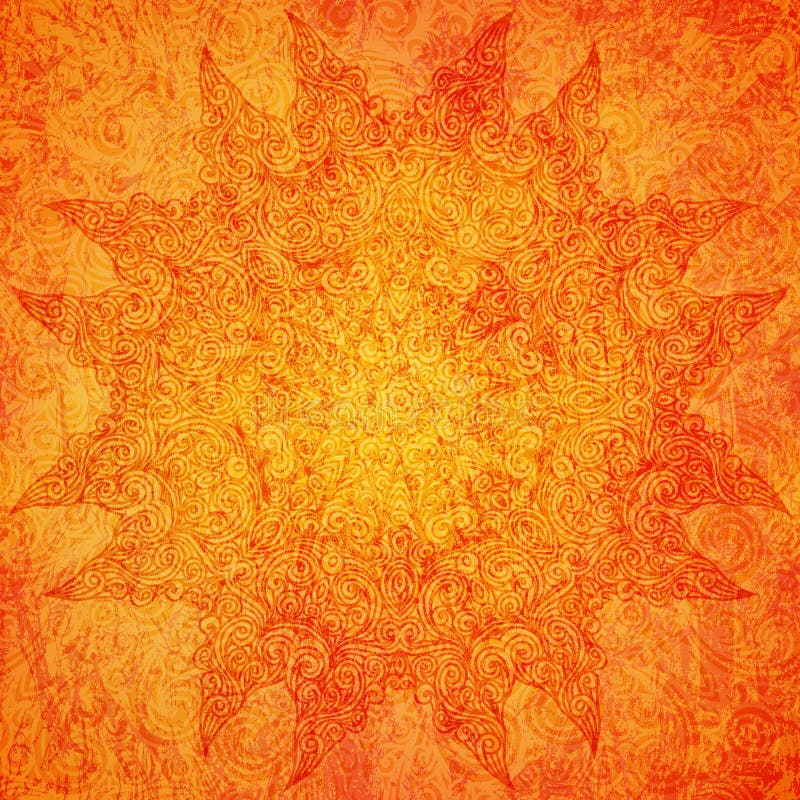 Indian Pattern, Vector Illustration Stock Vector - Illustration of lace ...