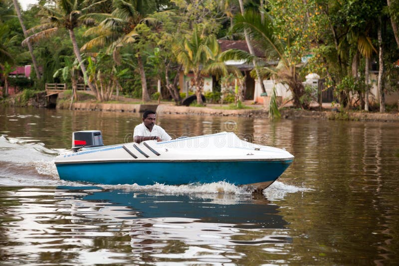 Indian People are Enjoying High Speed Boating Editorial Stock Photo ...