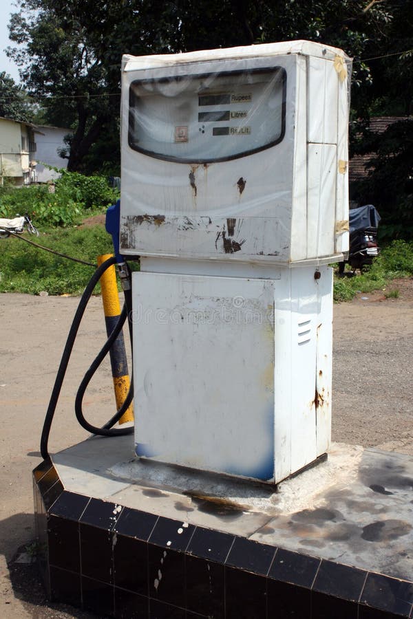 Indian Petrol Pump stock photo. Image of technology, petrol - 7300722