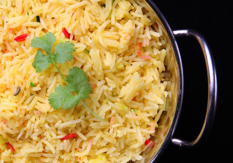 Indian Pilau rice stock image. Image of dish, coloring - 13460101