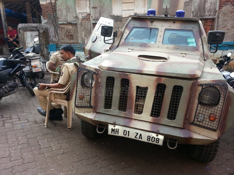 Indian police force editorial image. Image of mumbai - 68531535