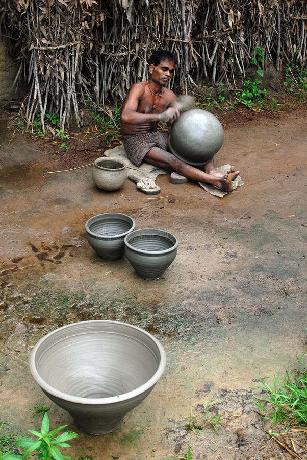 Kumhaar, the Indian Pottery Maker Editorial Photo - Image of creativity ...