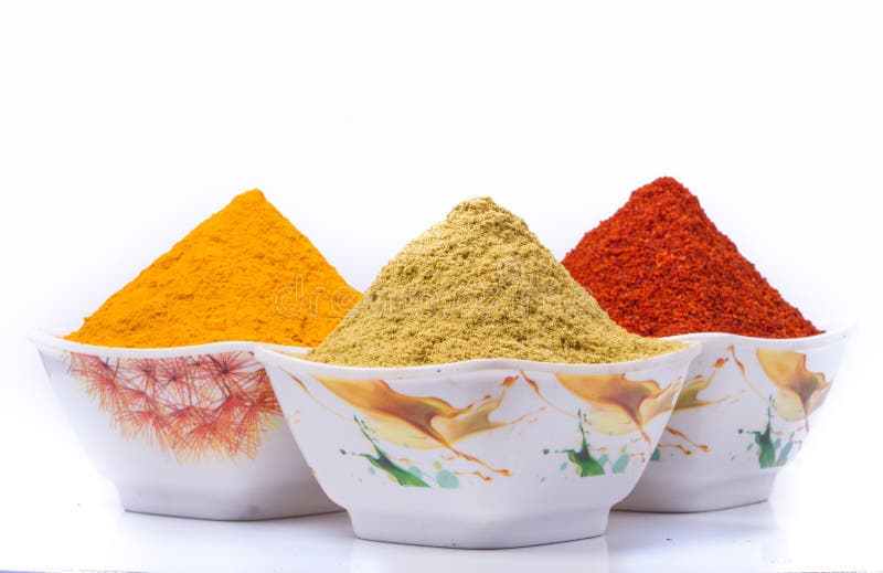 Indian powder isolated. stock photo. Image of nature - 126197264