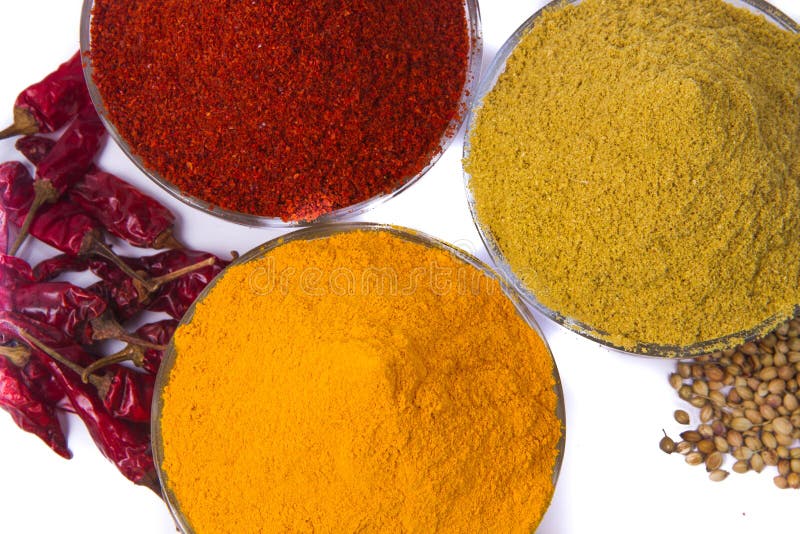 Indian powder isolated. stock image. Image of closeup - 126197543