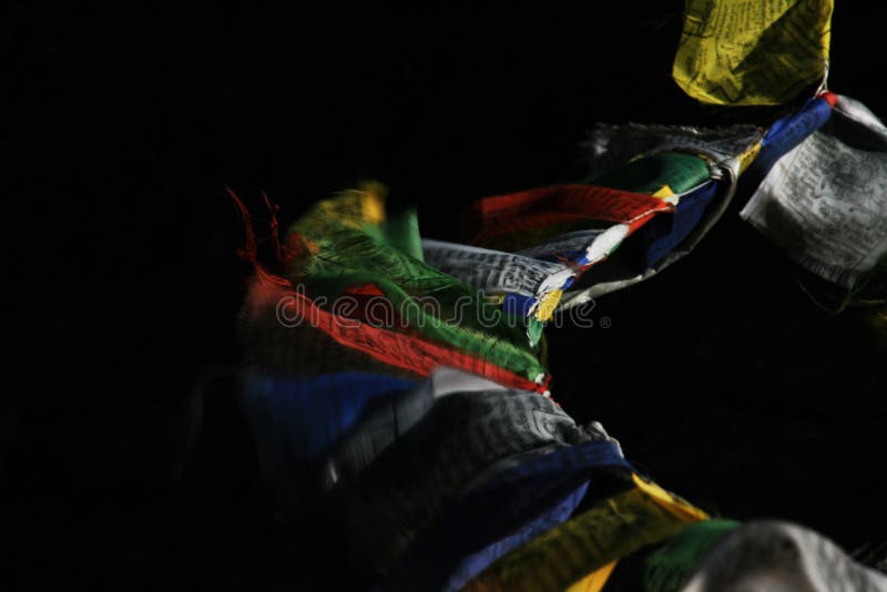 Indian prayer flags stock photo. Image of flags, flag - 27608964