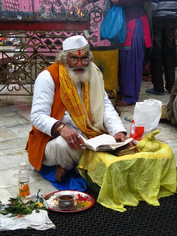 Indian pandit stock photo. Image of expressions, looks - 21454432